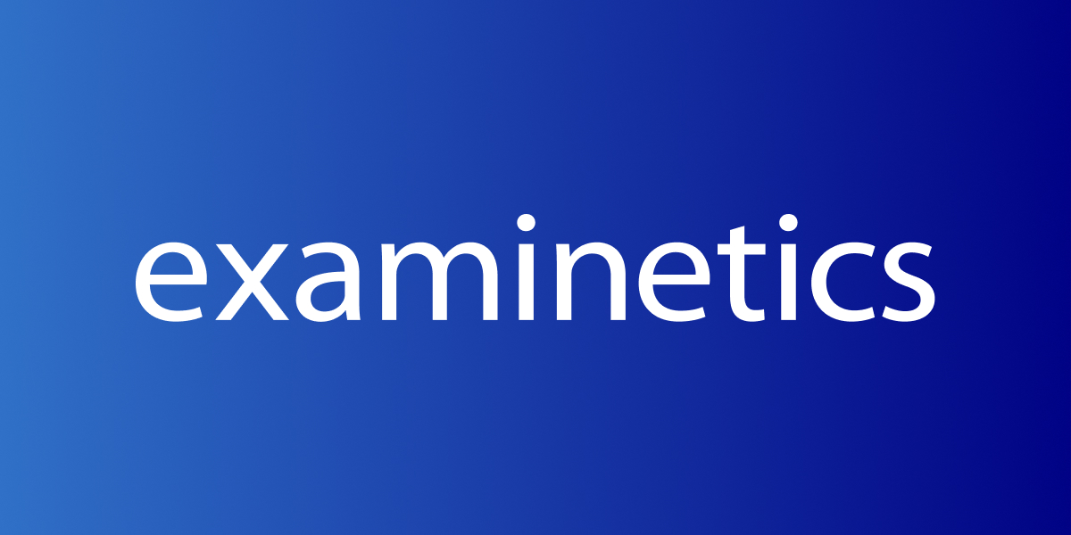 About Us - Examinetics